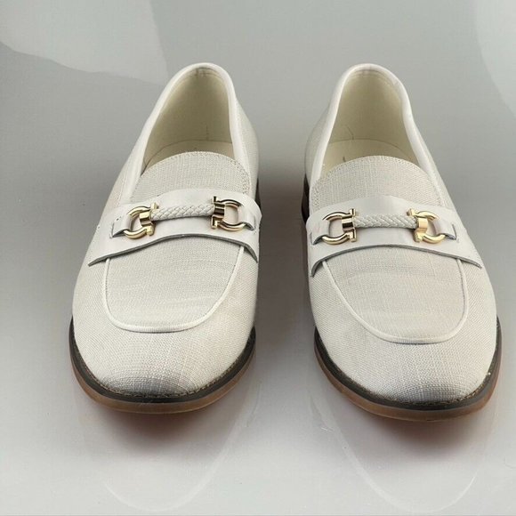 La Milano | Shoes | La Milano Shoes Lauren White Linen And Leather ...